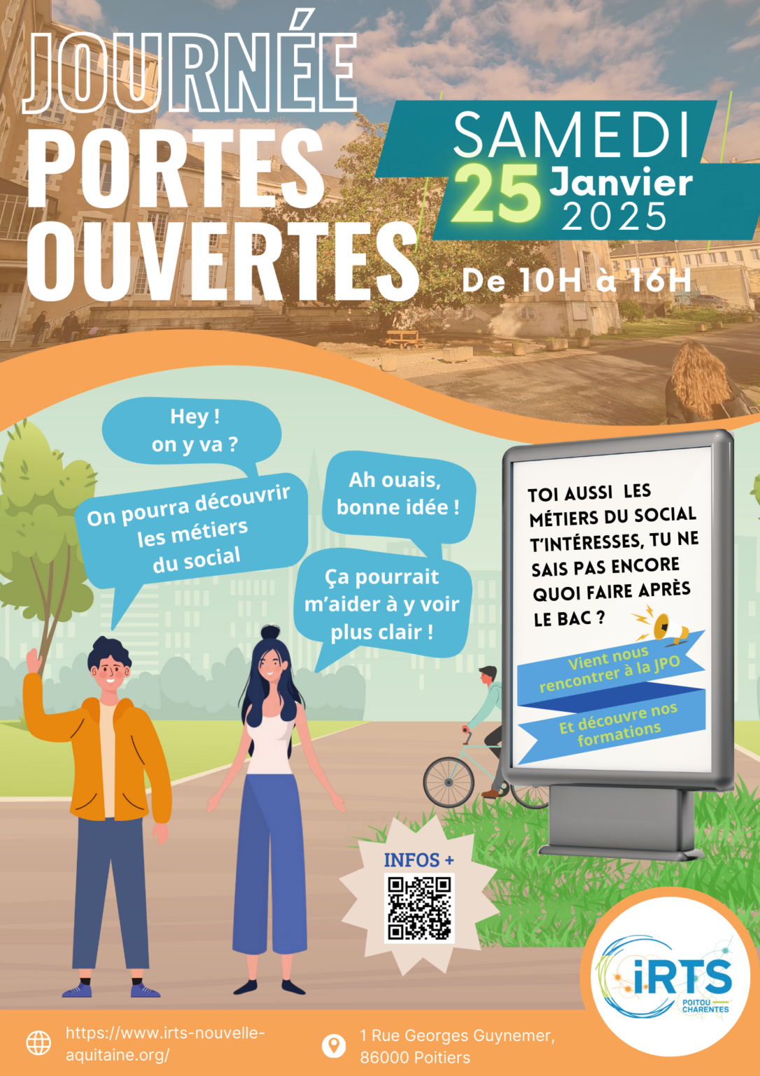 L’organisation : IRTS Poitou-Charentes – Nouvelle-Aquitaine